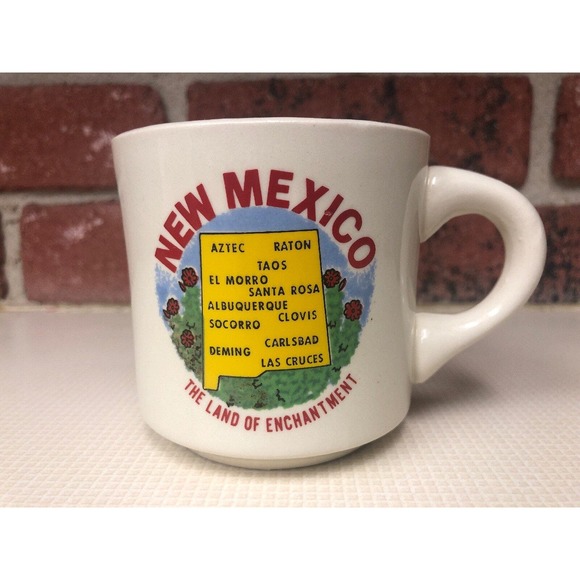 Unbranded | Dining | New Mexico Coffee Mug The Land Of Enchantment ...
